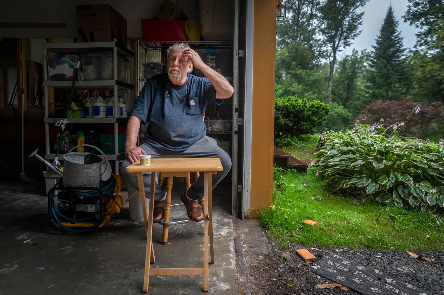 For a Johnson sculptor, known for his Statehouse statue, the flood ...