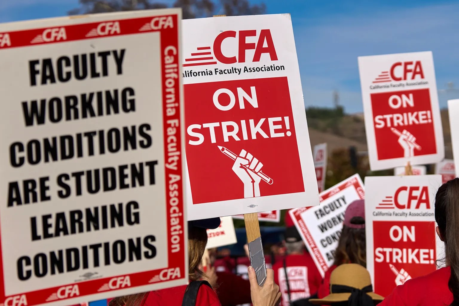 Cal State faculty strike across all 23 campuses in historic labor ...