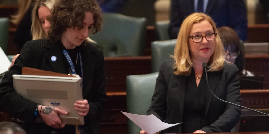 Amid uncertainty in Washington, Illinois lawmakers pass slimmed-down ...