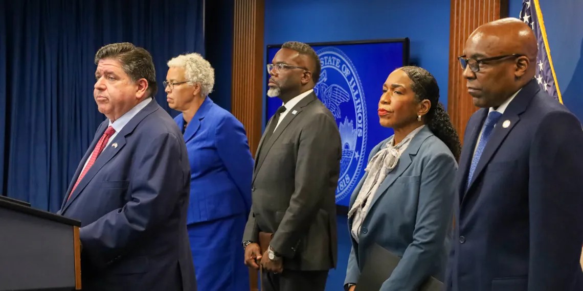As Trump declares ‘we’re going in,’ Pritzker says ‘terror and cruelty ...