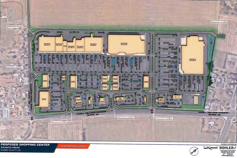 Sussex County divided over plan for shopping center half the size of ...