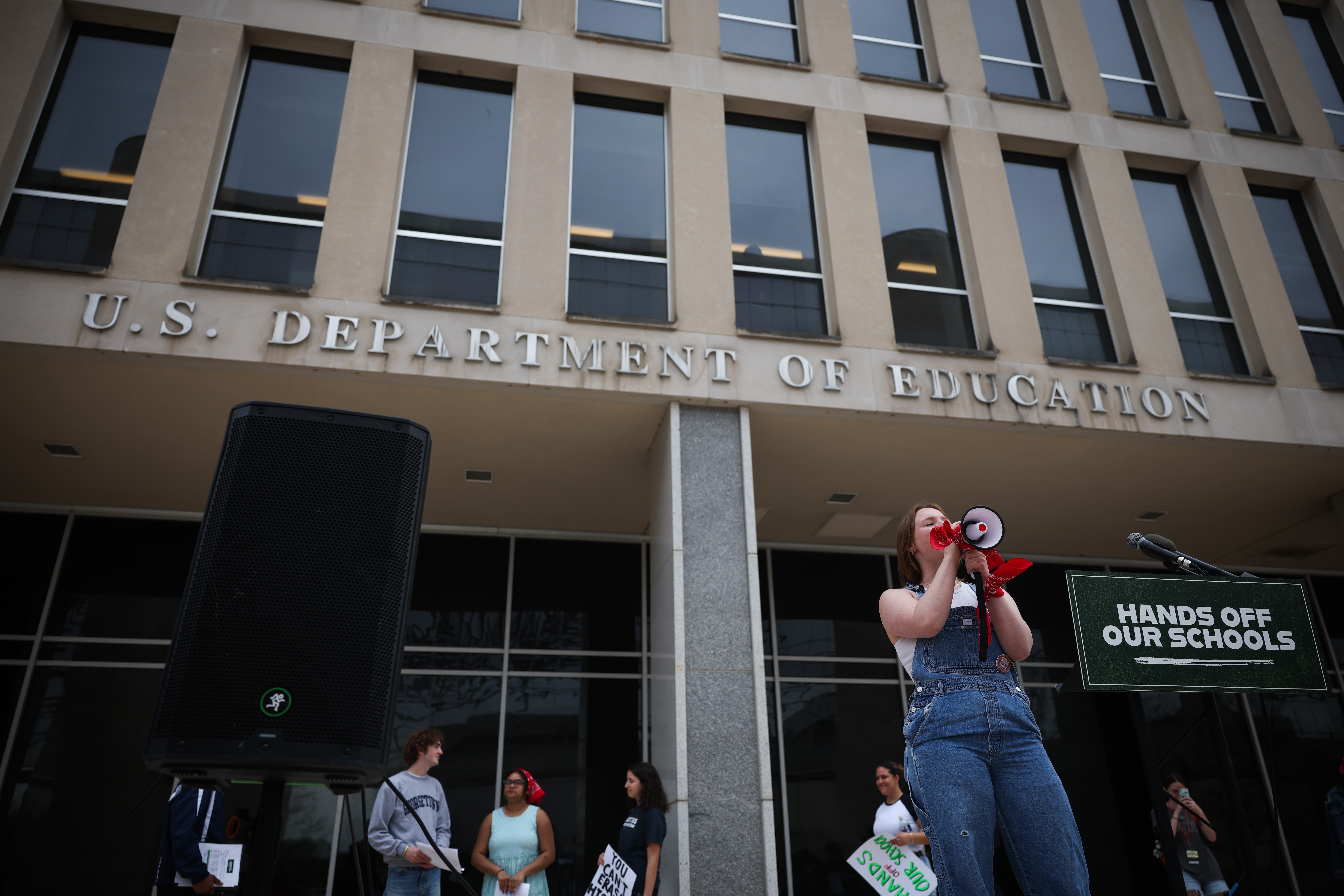 US Senate Democrats warn of fallout from Trump Education Department ...