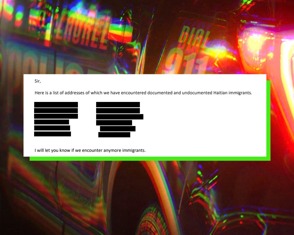 Laurel police created a list of Haitian immigrants’ addresses, shared ...