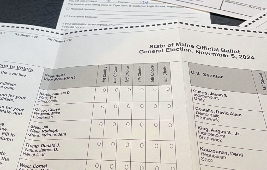 Maine’s Senate debates are next week, but 165,000 voters already cast ...