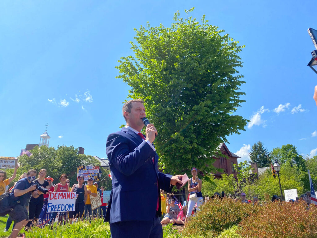 Cox, Pro-Trump Delegate, Launches Gubernatorial Bid with Call for ...