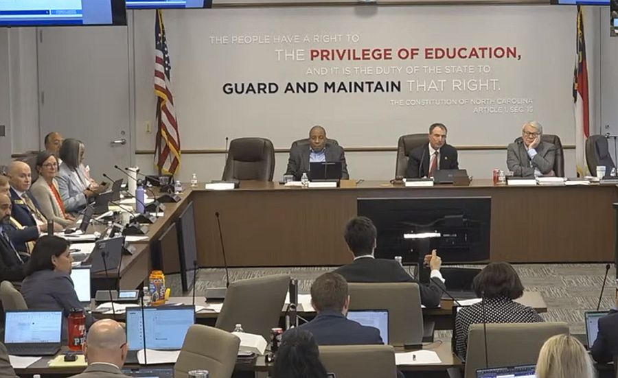 Departing NC Teacher of the Year challenges State Board, legislators to do more for public ...