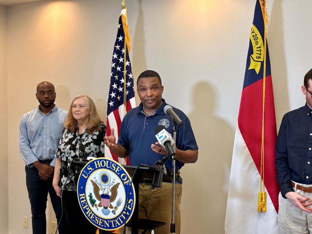 US Rep. Don Davis urges flood insurance fix amid government shutdown ...