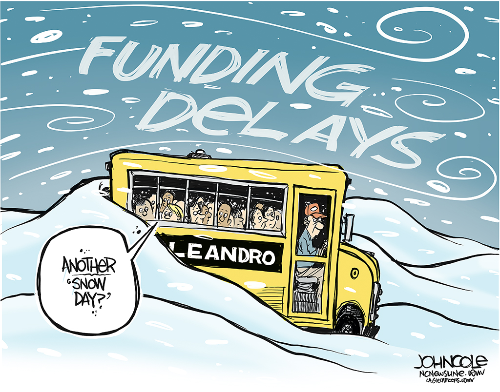 Frozen funding | News From The States