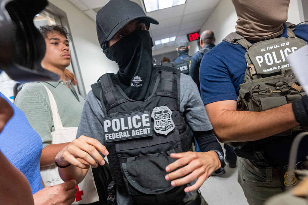 ICE arrests fell in August despite show of force in DC, Los Angeles ...
