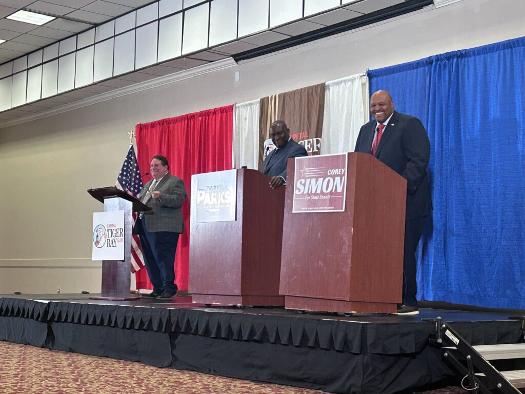 Corey Simon tries to defend his Senate seat against Democrat Daryl ...