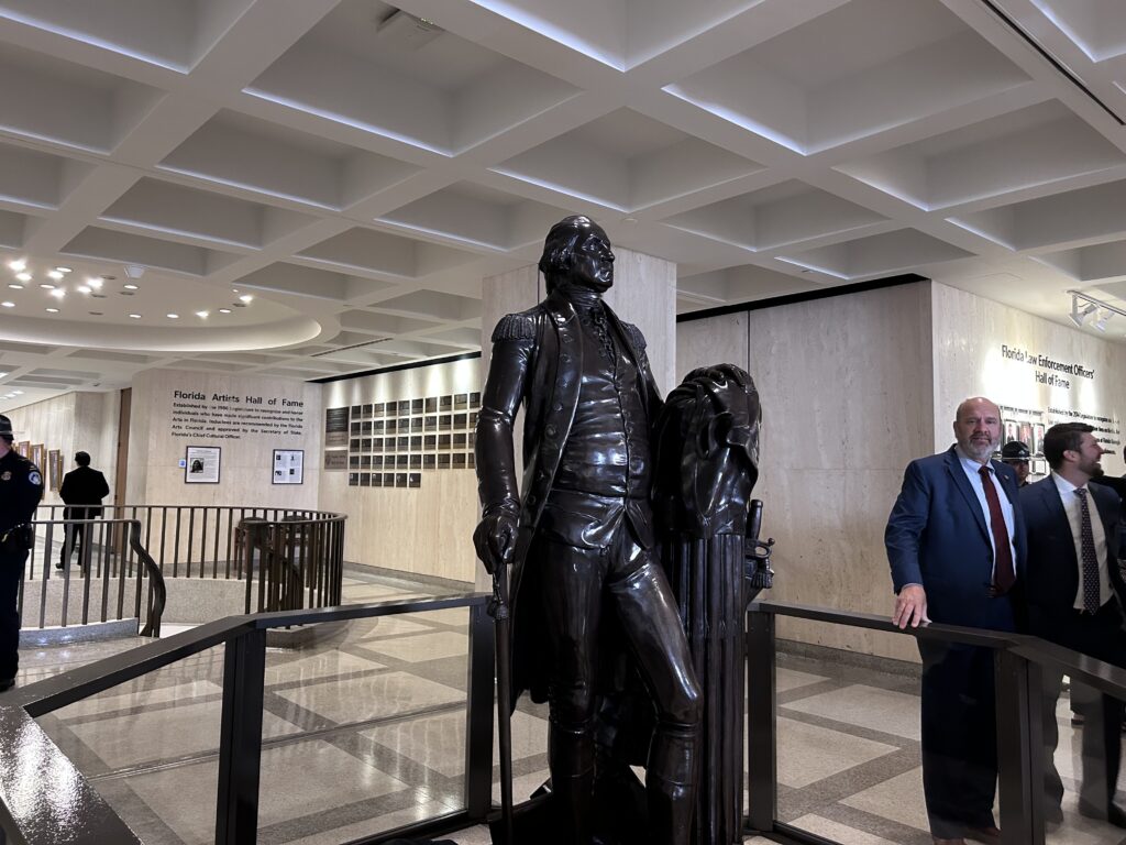 DeSantis applauds Washington’s virtue, choosing country over power, at ...