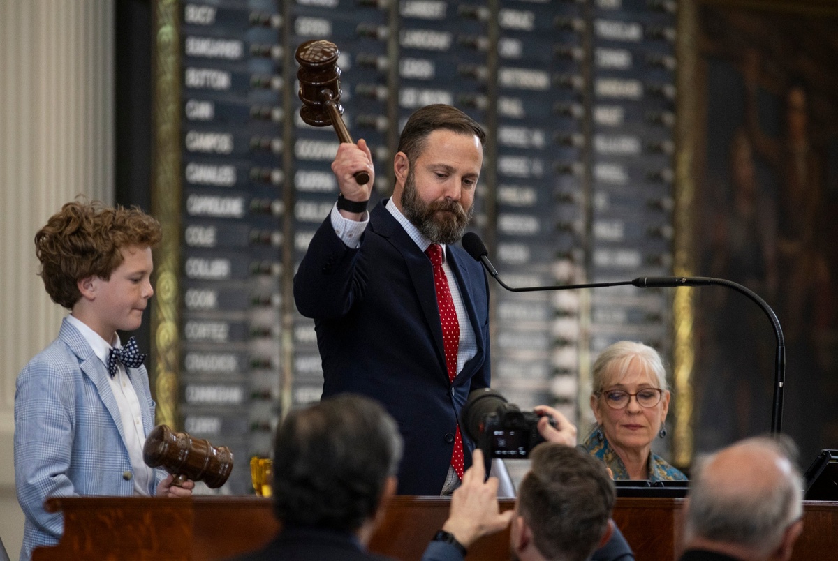 Speaker Dustin Burrows, once tagged as “liberal,” kept skeptics at bay ...