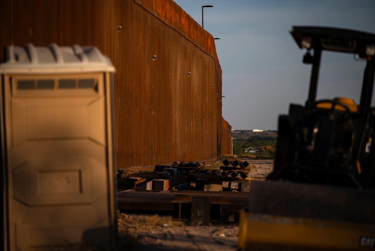 Why were border wall materials put up for auction? Here's what you ...