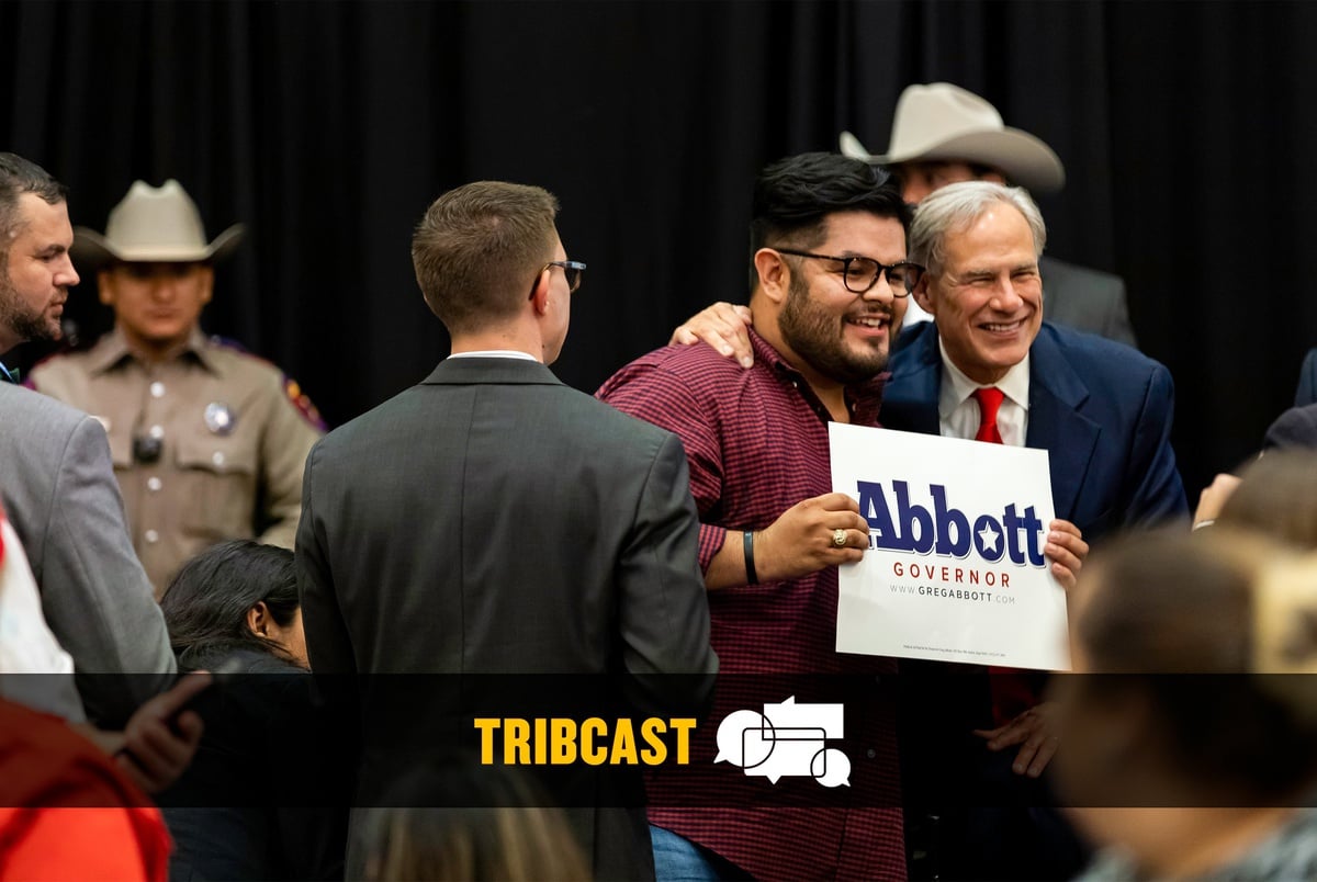 TribCast: Greg Abbott is a fundraising juggernaut, and is Lina Hidalgo ...