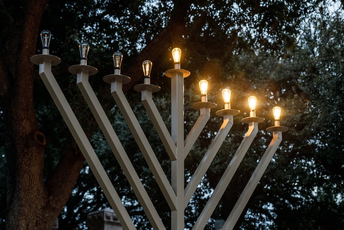 An East Texas city goes secular for the holidays, rejecting a menorah ...