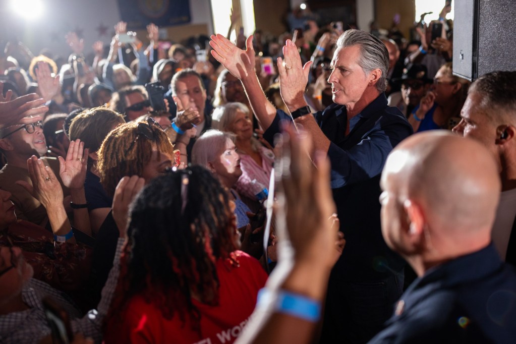 “You woke us up”: California Gov. Gavin Newsom, energized by Prop 50 ...