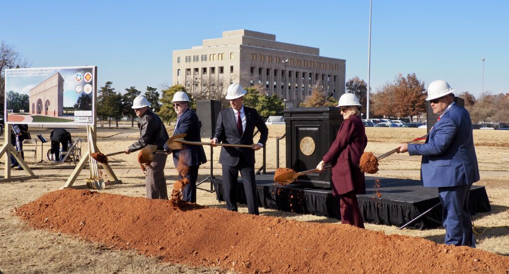 Oklahoma officials break ground on Capitol arch project | News From The ...