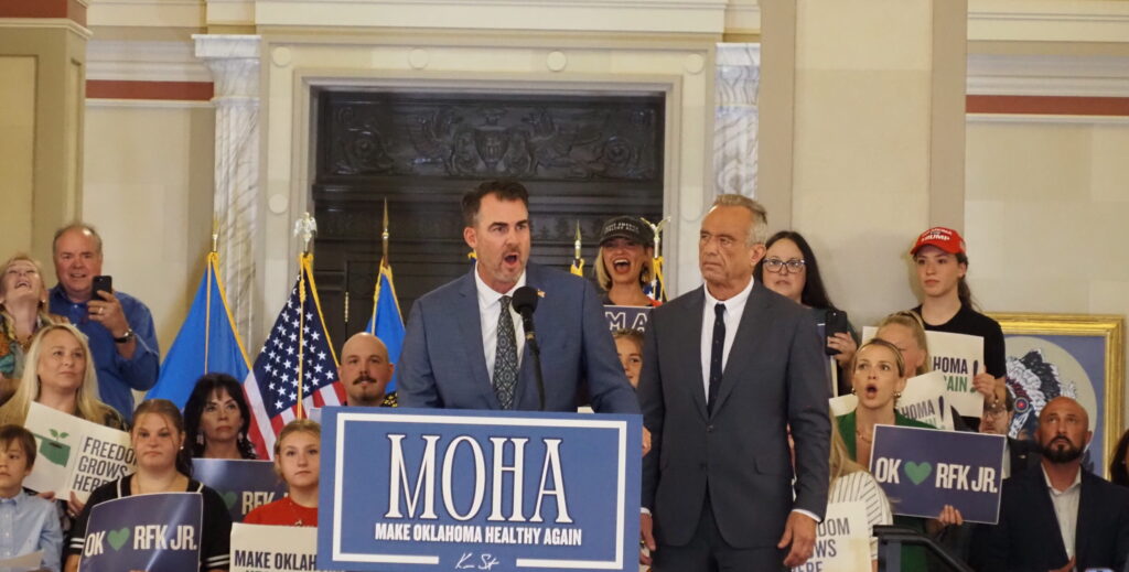 Gov. Stitt and RFK Jr. pledge to ‘Make Oklahoma Healthy Again.’ Their ...