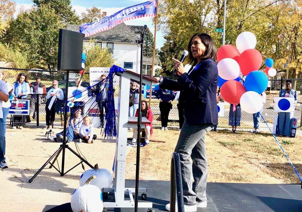 Maya Harris, Kamala Harris’ sister, talks about family, Omaha’s ‘blue ...