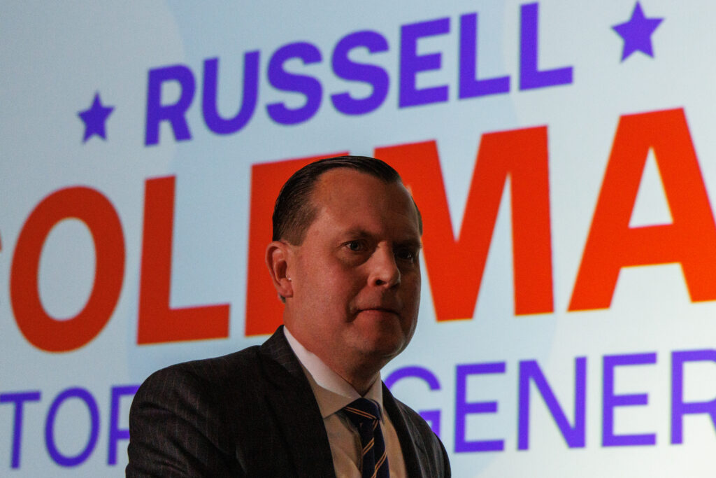 AG Russell Coleman’s biggest donor is a California pharmaceutical exec ...