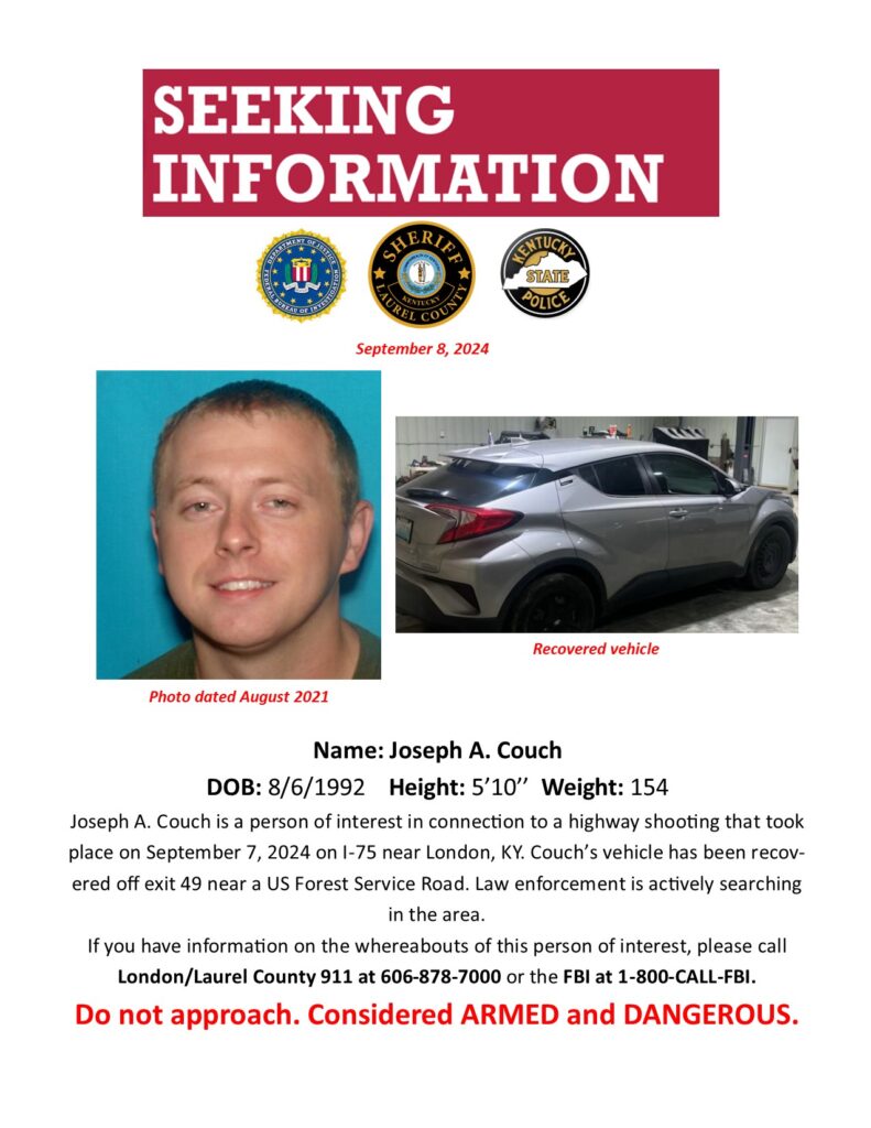 Police think body found near site of Interstate 75 shootings is suspect Joseph Couch | News From ...