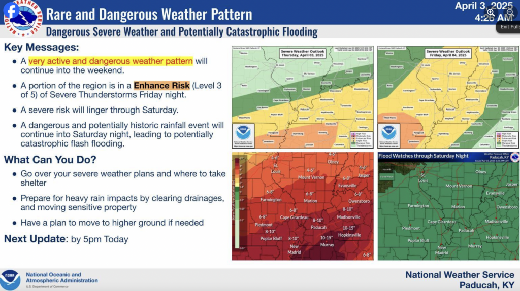 Severe storms spur tornado warnings and wind damage across Kentucky ...