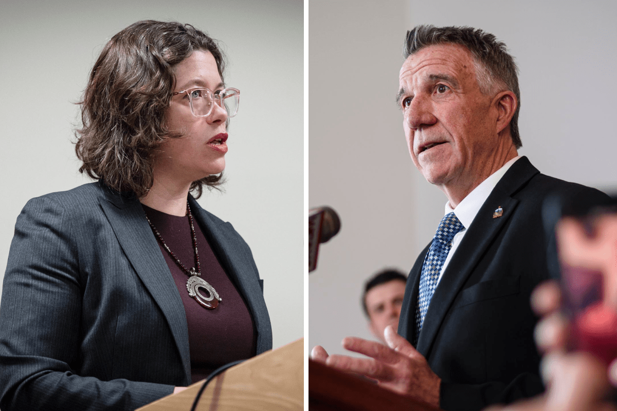 Phil Scott, Emma Mulvaney-Stanak trade blows as state leaders take aim ...