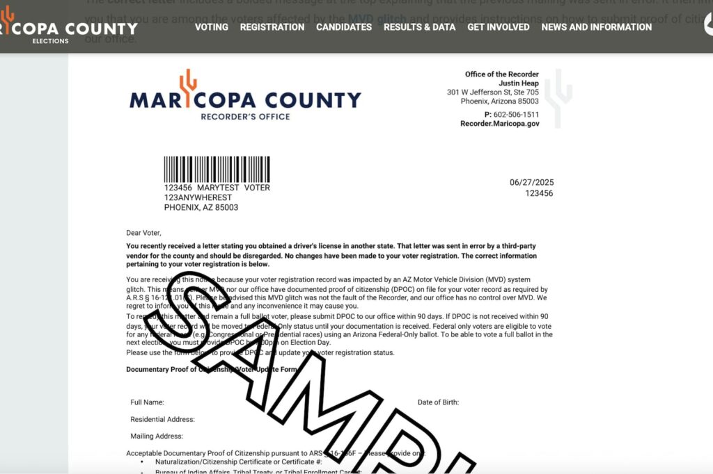 Here’s what Maricopa County voters should do if they get proof-of ...