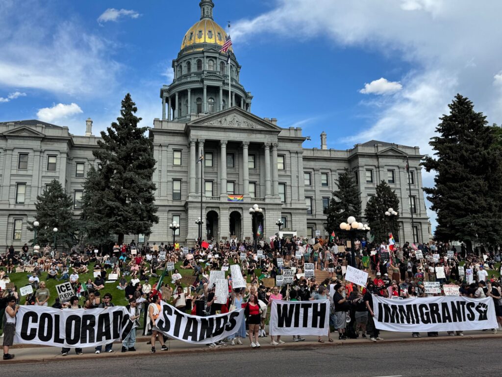 Demonstrators rally at Colorado Capitol, march through Denver in second ...