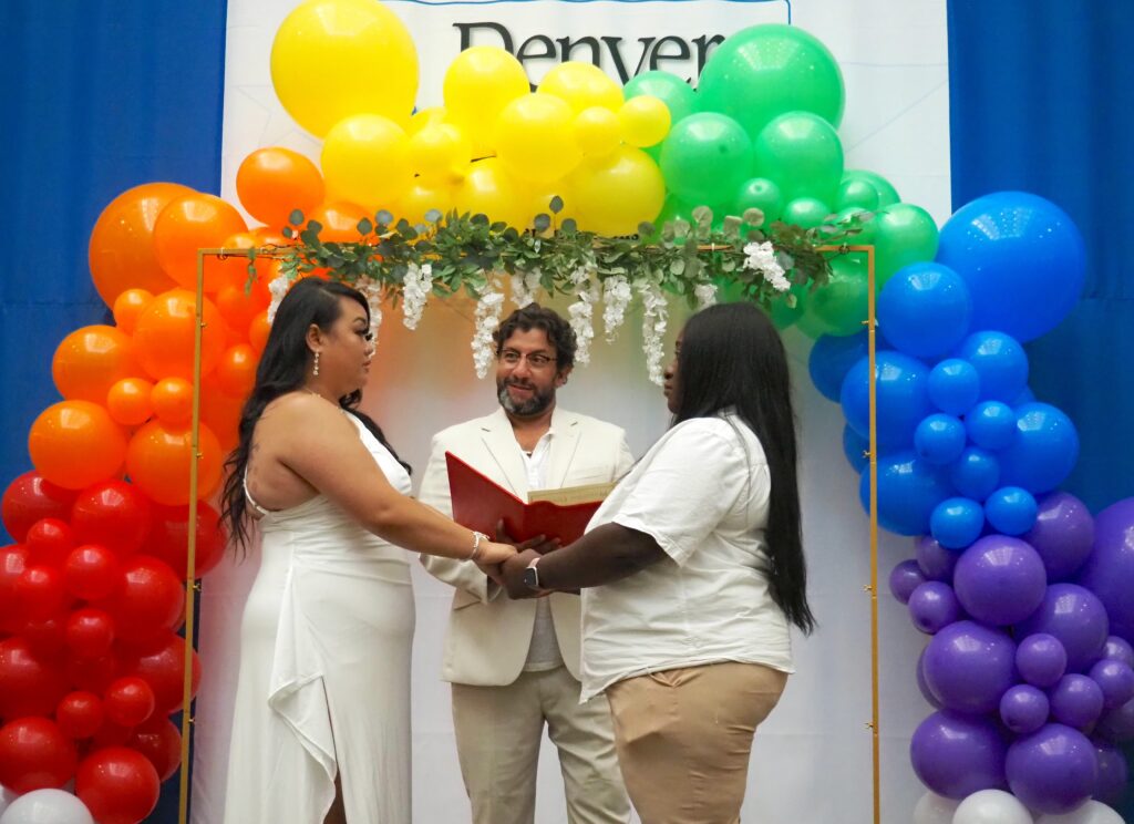 Joy and celebration fill Denver’s first ever Pride Marriage Marathon ...