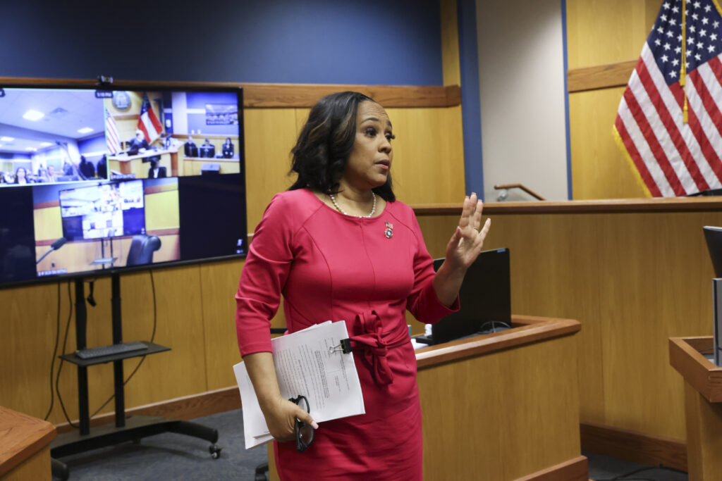 Fulton DA delivers fiery testimony against Trump, co-defendants quest ...