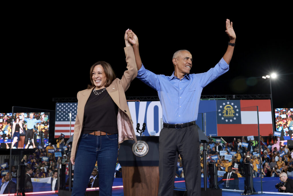 Barack Obama and Bruce Springsteen boost Harris’ Georgia campaign ...