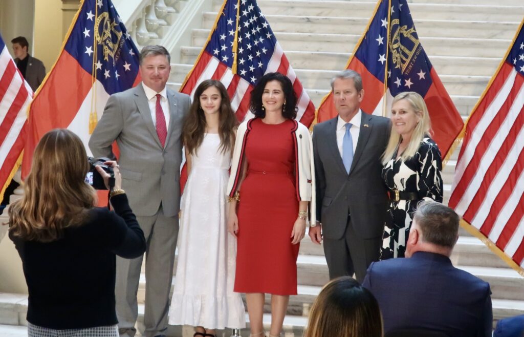 Bárbara Rivera Holmes sworn in as first Latina to lead Georgia ...