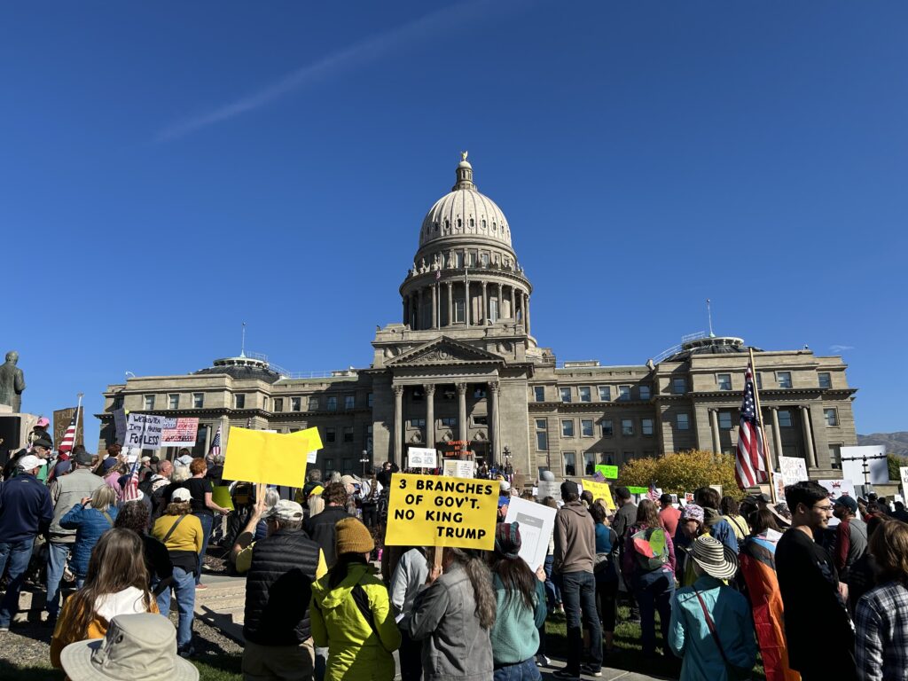 As far as the eye could see, Idahoans showed up to denounce ...