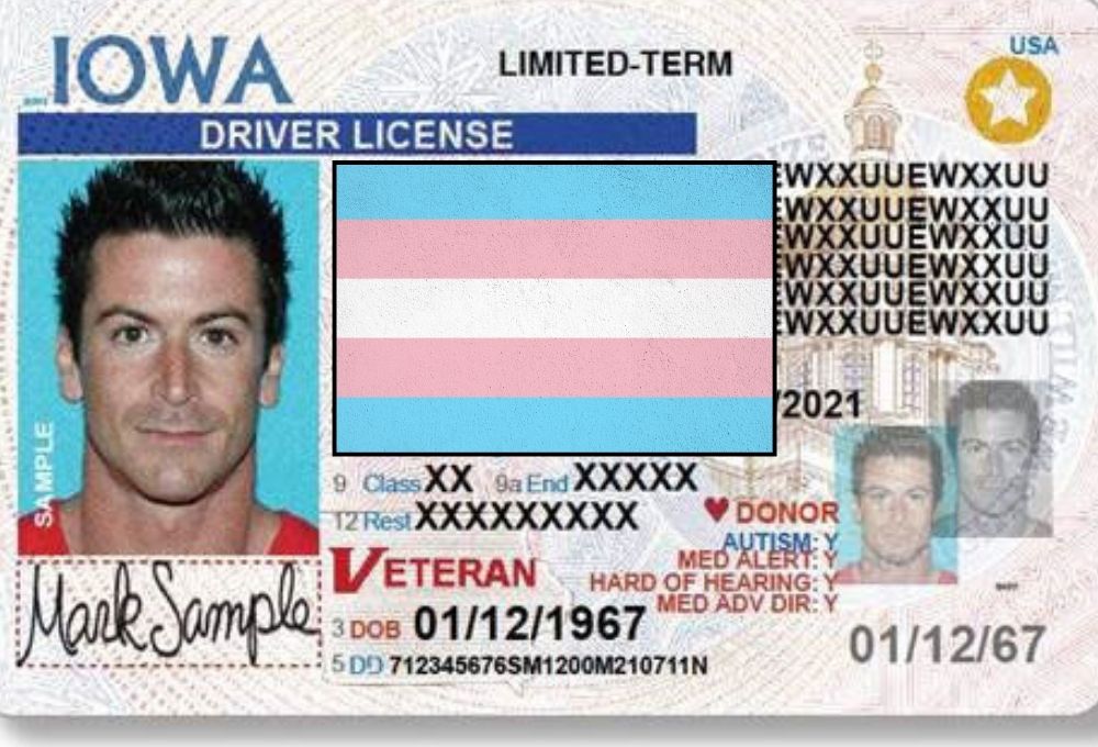 Governor’s bill draft would put sex changes on Iowa driver’s licenses ...