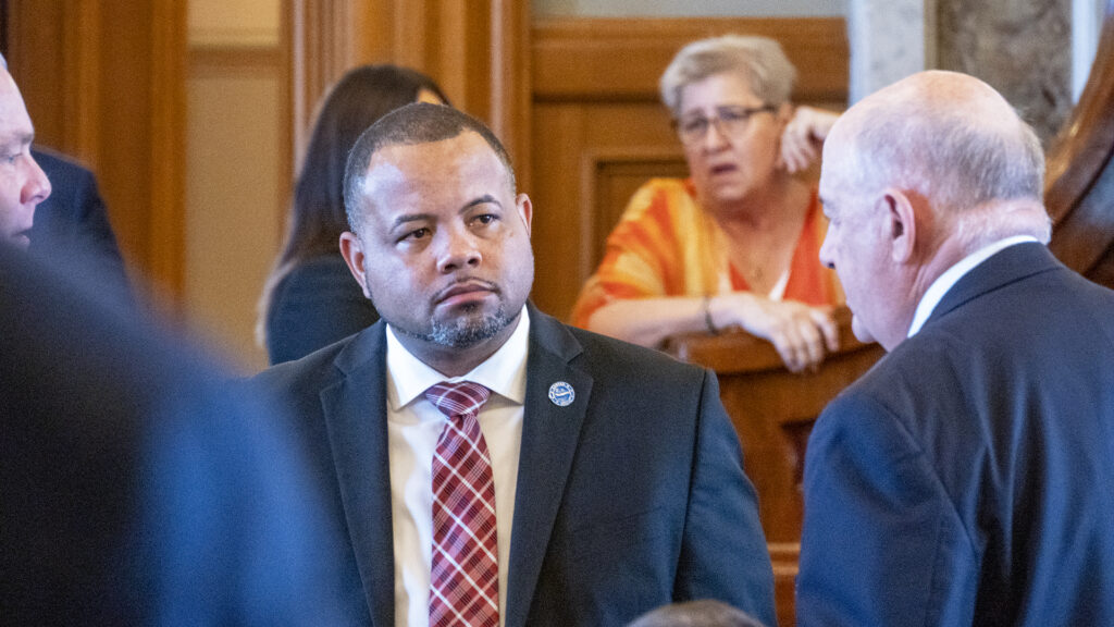 After GOP incumbent’s outburst at Wichita church forum, Democrat shifts focus in House race ...