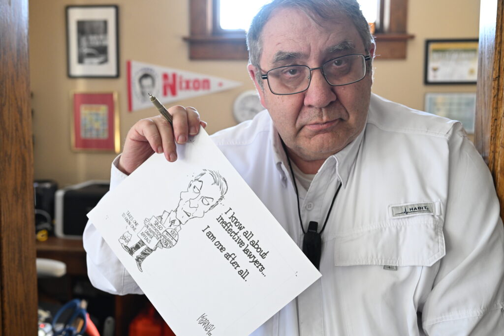 Drawing on tradition, Kansas editorial cartoonist continues — even with ...