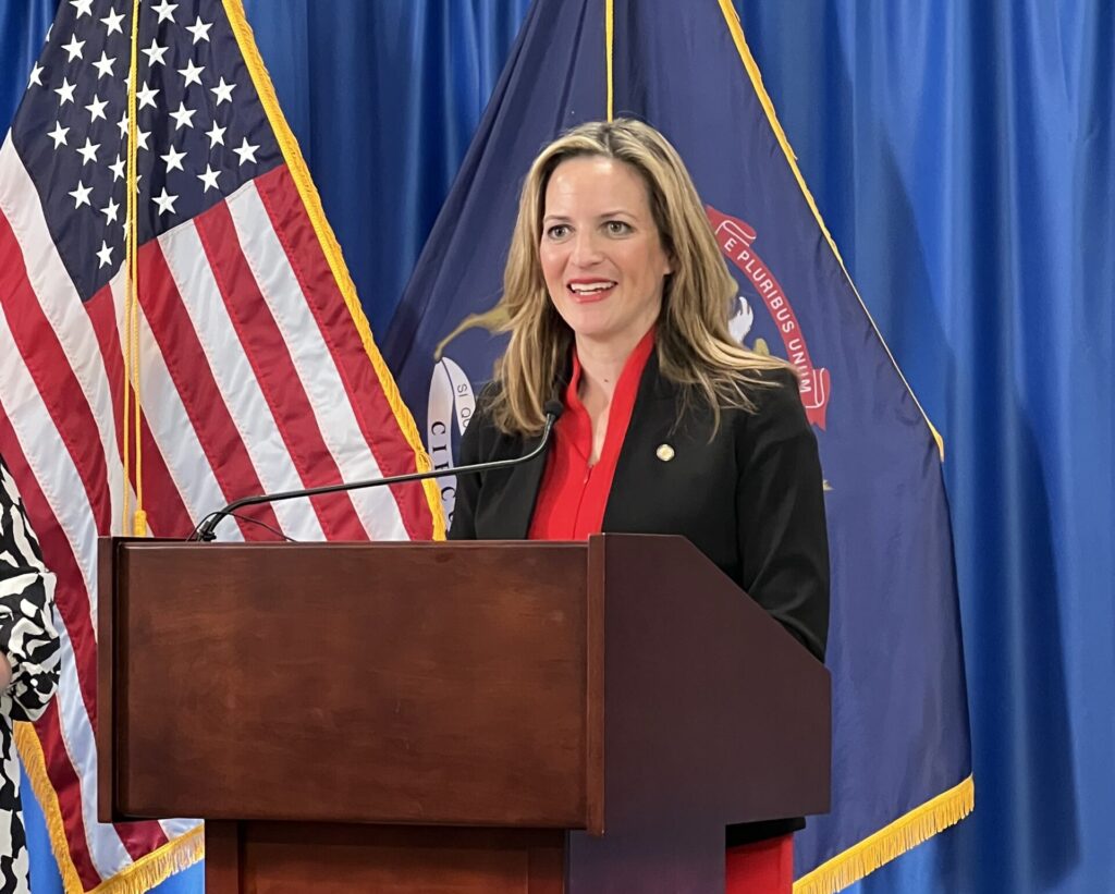 Benson says campaign funds can be used for child care and caregiving ...