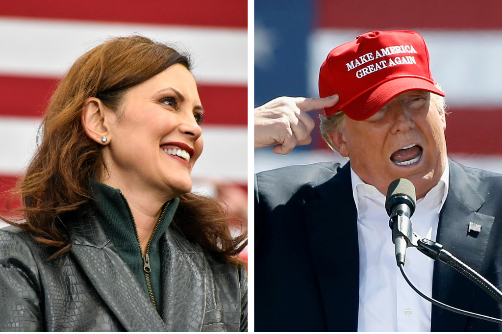 Whitmer: Trump is ‘convicted felon’ who wants to win White House ‘to go ...