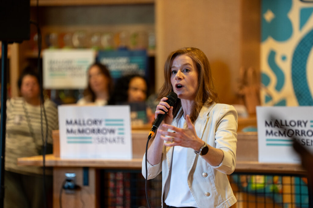 McMorrow shows signs of growing strength in U.S. Senate primary with ...