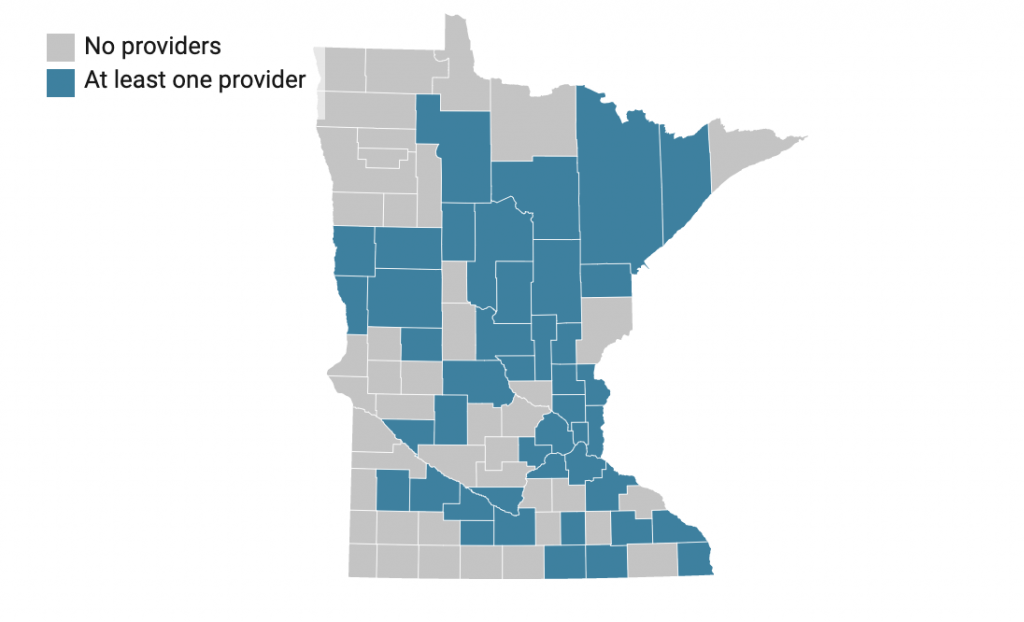 Map: Minnesota counties with limited access to opioid addiction ...