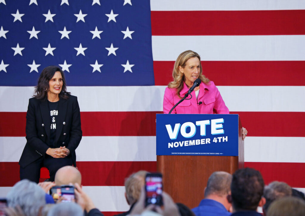 Dem lawmakers come to Mikie Sherrill’s aid in her bid to become NJ ...