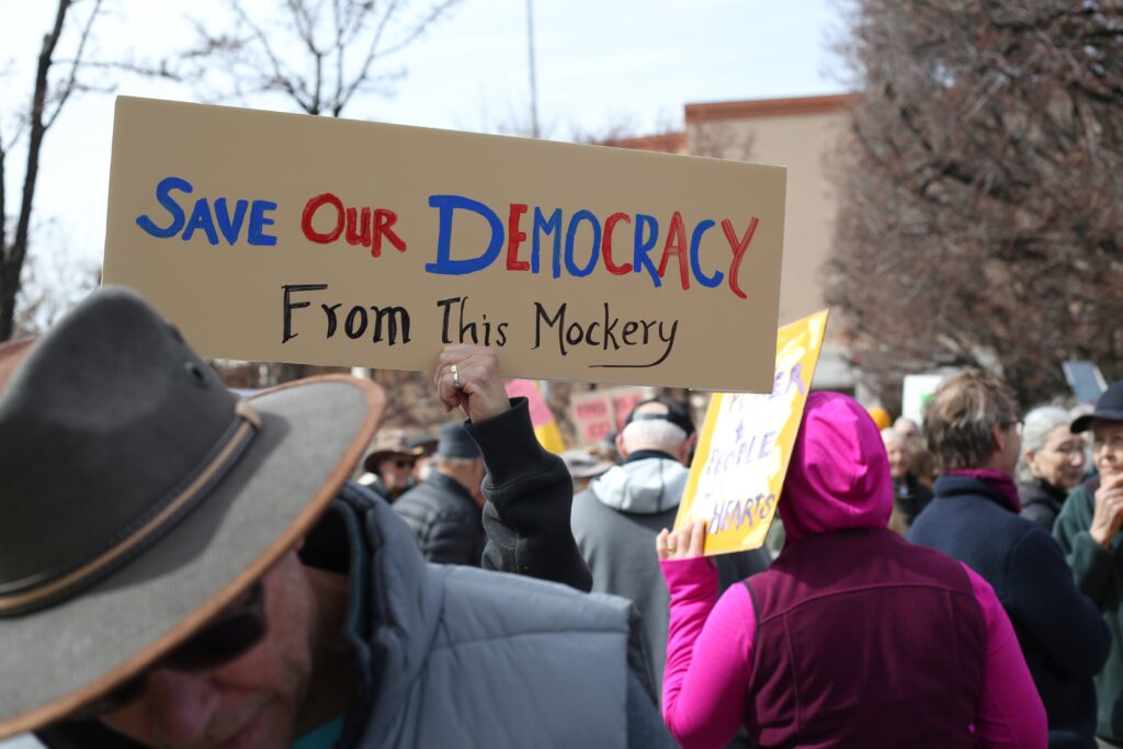 One dozen New Mexico cities to join nationwide ‘Hands Off’ protests ...