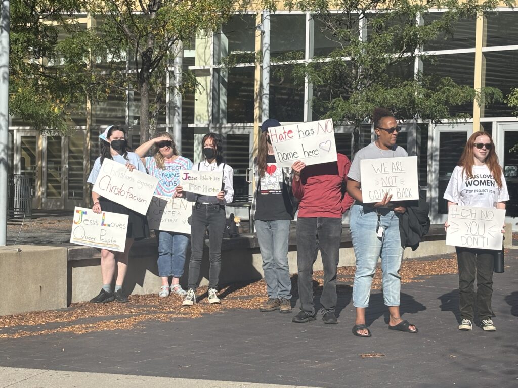Ohio students, faith leaders rally outside event that featured Project ...