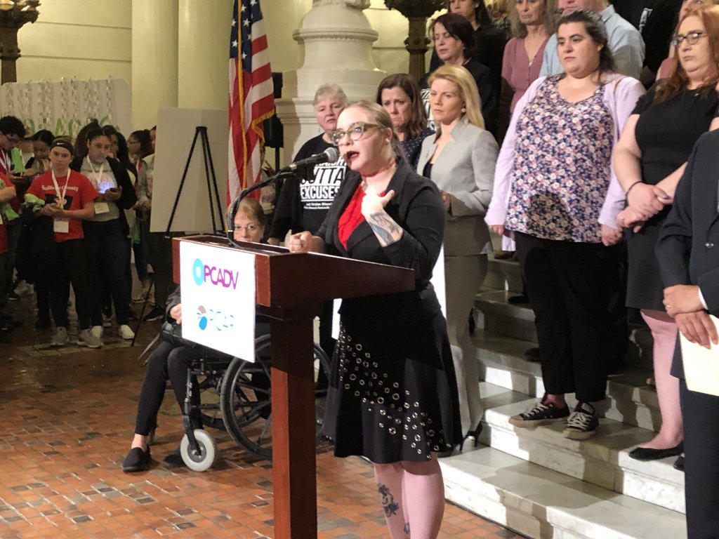 ‘This can never happen again:’ At Capitol rally, activists push for ...