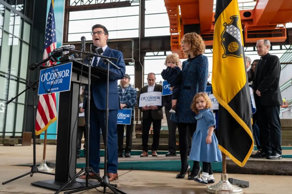 Corey O’Connor launches run for Pittsburgh mayor against Ed Gainey ...