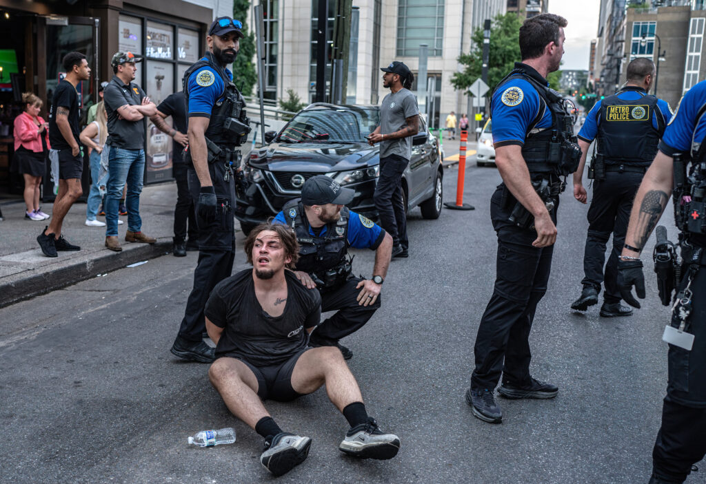 Honky tonk worker, assaulted during so-called Goyim Defense League ...