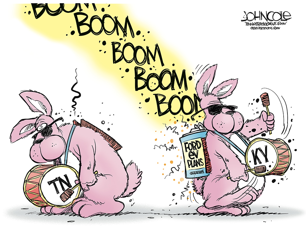John Cole’s Tennessee: (De)energizer bunny. | News From The States