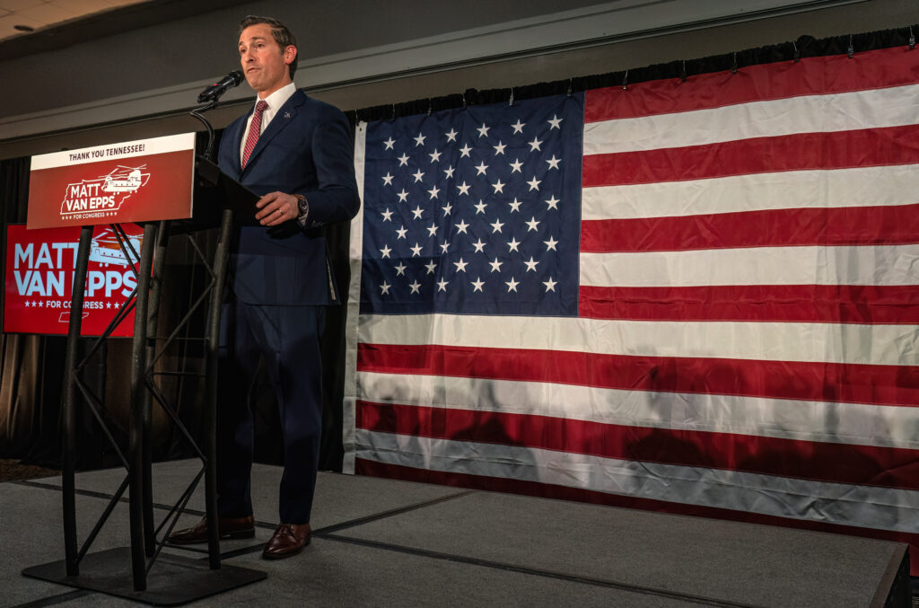 In tight Tennessee congressional race, Republican Matt Van Epps pulls ...