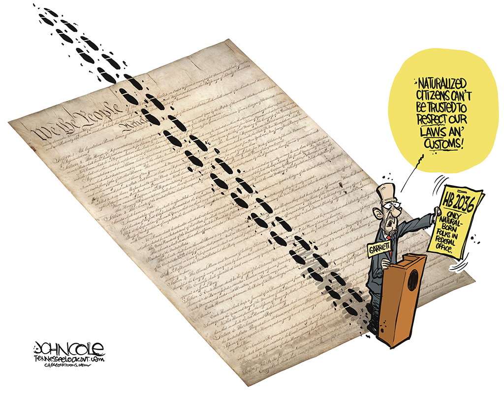 John Cole’s Tennessee: Constitution dysfunction. | News From The States
